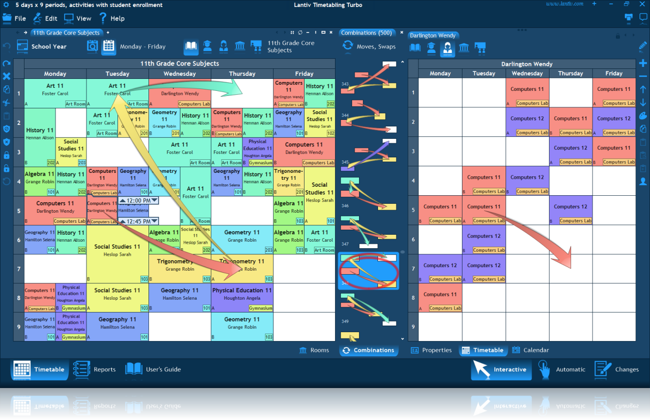 TIMETABLING TURBO 2020 1 School Timetable Software 